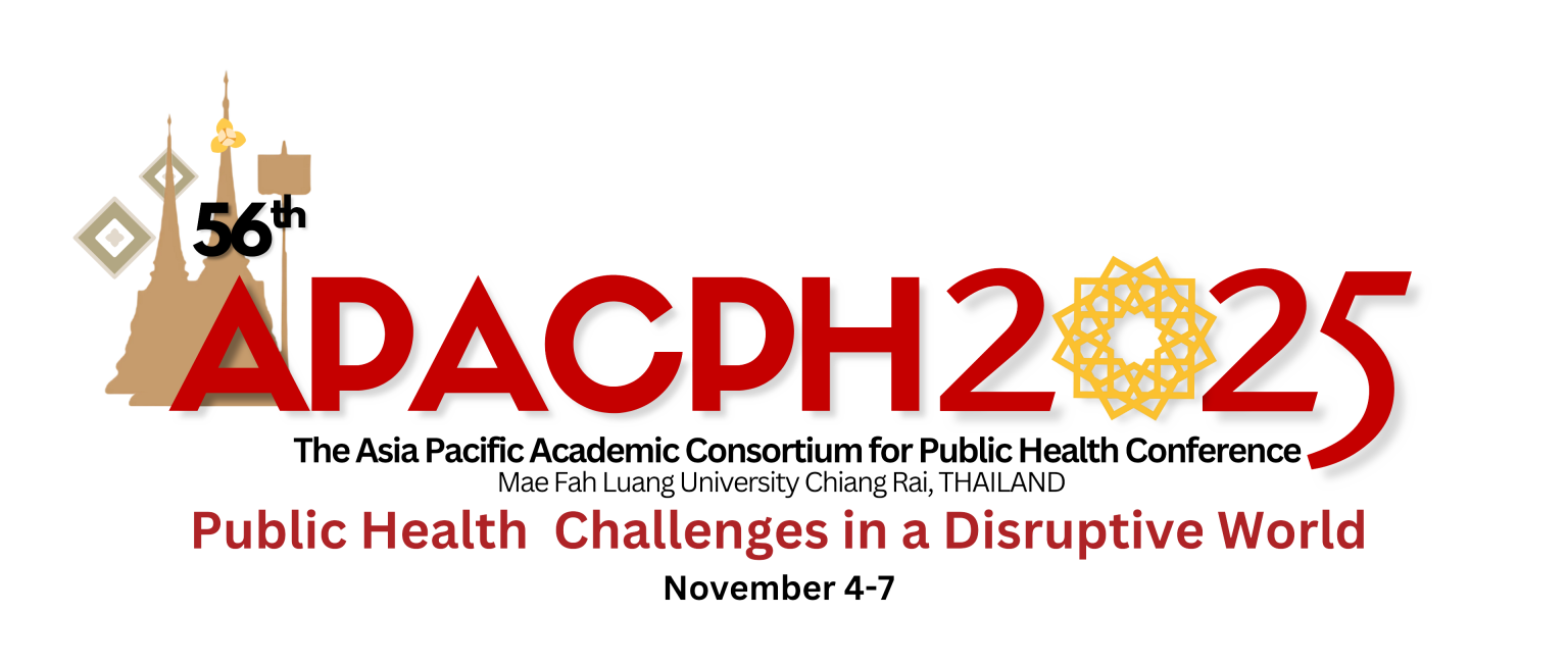 APACPH2025 – APACPH conference 2025 Public Health Challenges in a Disruptive World